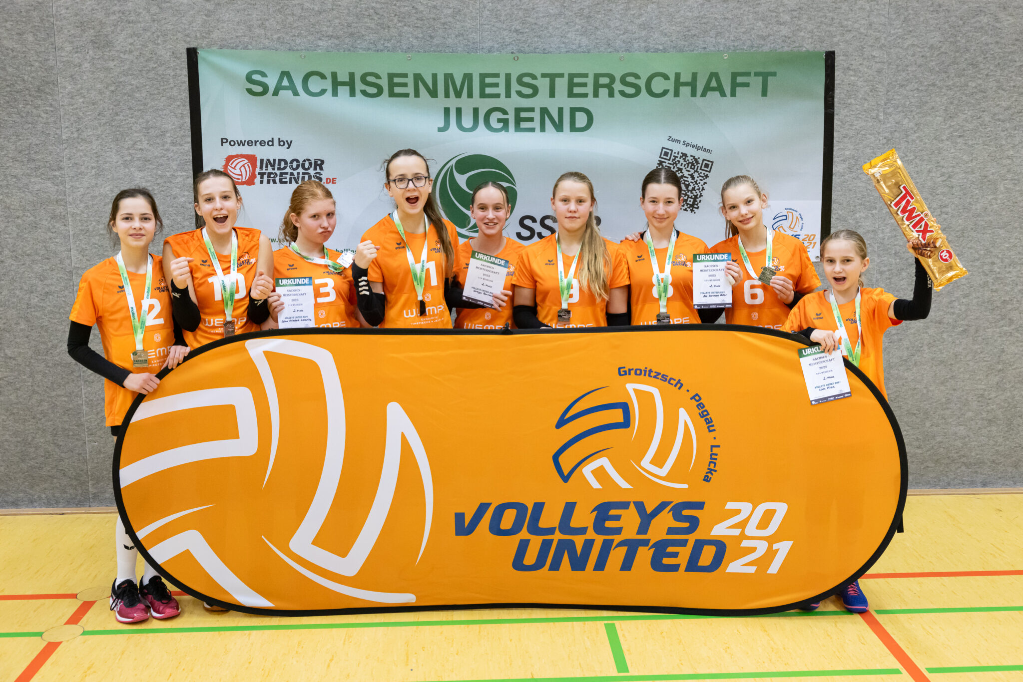 Unsere Volleys United holen Silber bei den Sachsenmeisterschaften ...